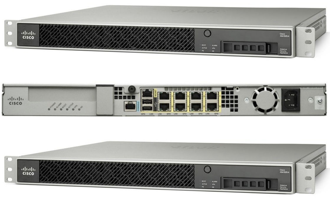 Enterprises Hardware Cisco ASA Firewall 5500 Series ASA5525-K9 2Gbps ...